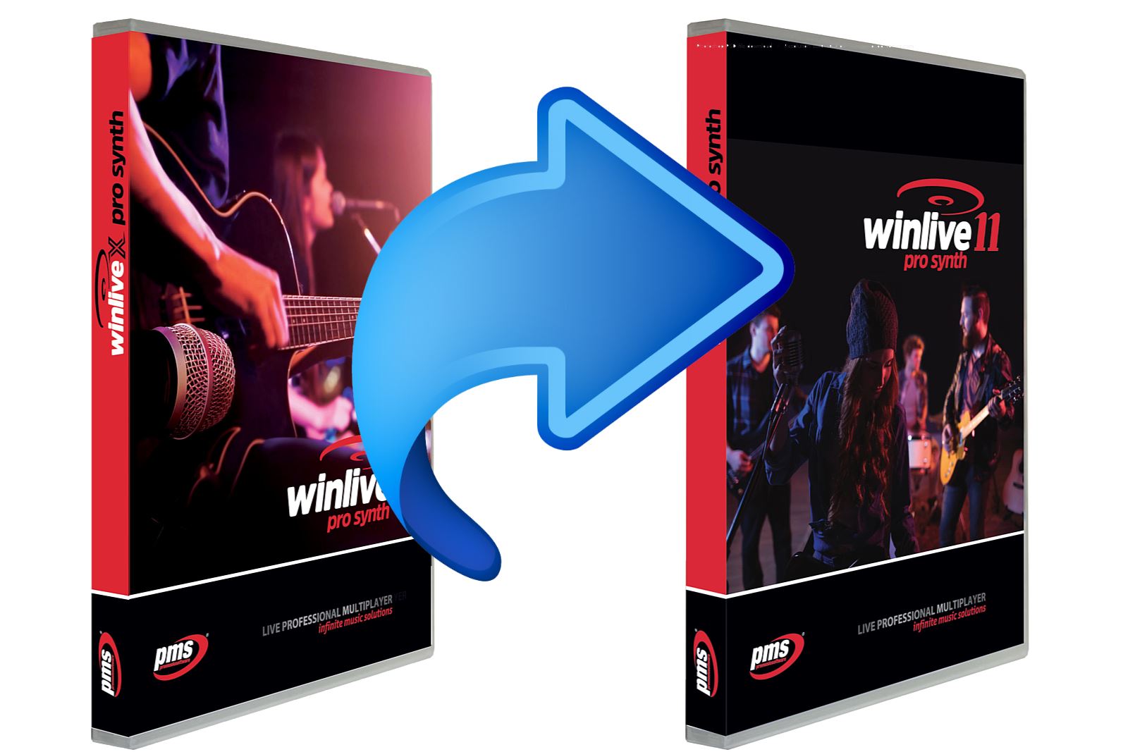 Promusicsoftware Update Winlive PRO/PRO SYNTH 10 to 11 - Software ...