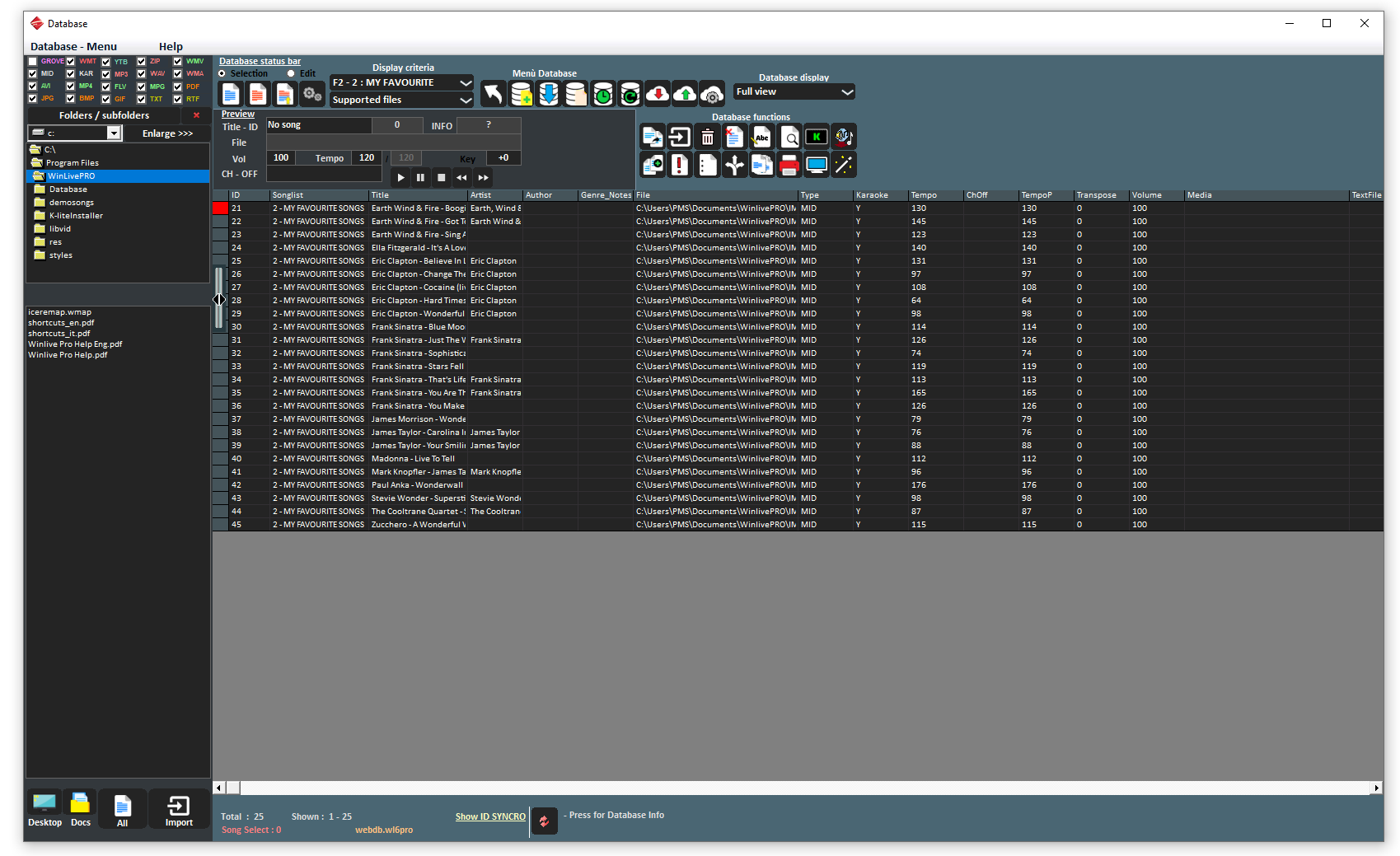 Promusicsoftware Winlive Pro Synth 14 - Software Karaoke multiplayer ...